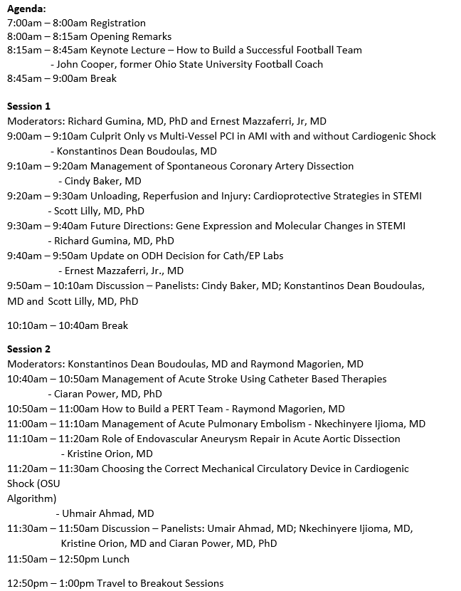 Cardiovascular Emergencies - 10/13/2023 | Conferences | Continuing ...